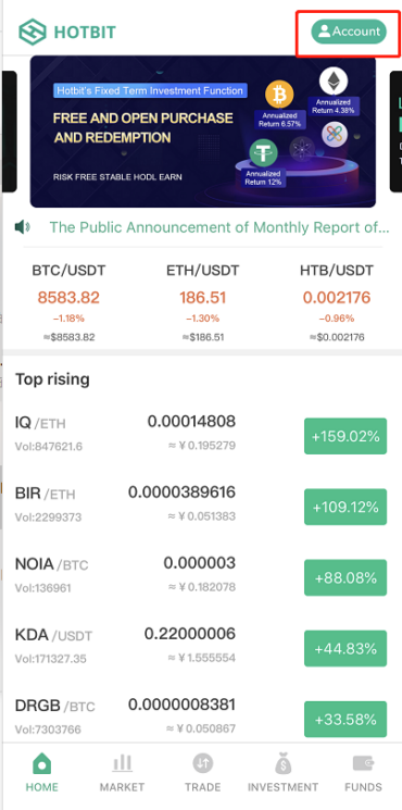 Hotbit mobile APP guide for new users – PRivaCY Coin – Privacy is your ...