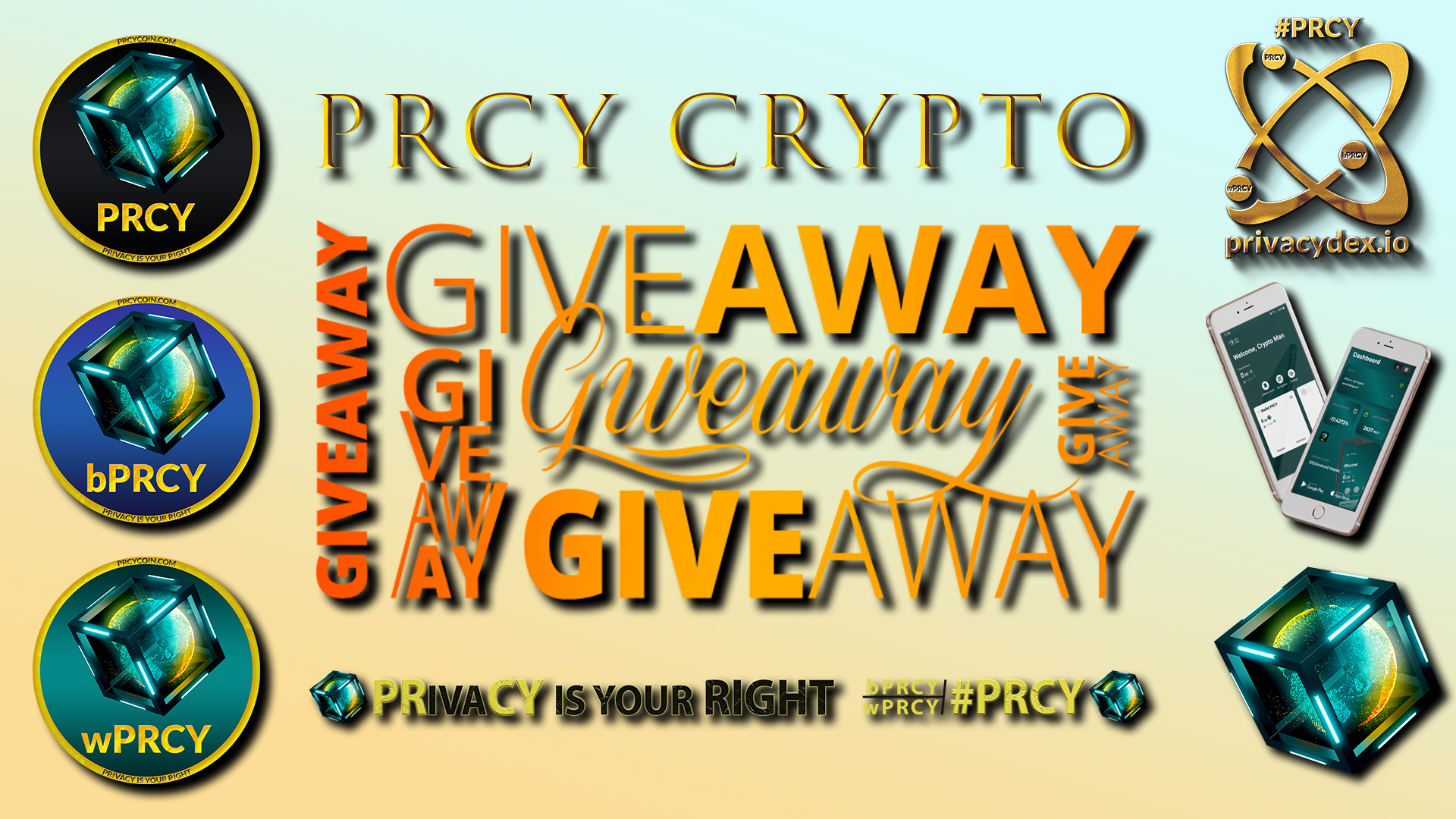 giveaway – PRivaCY Coin – Privacy is your Right